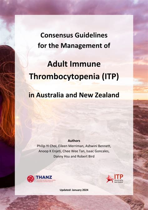 Itp In Adults Itp Australia And New Zealand