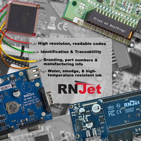 Coding And Marking On Electronics Components Rnjet