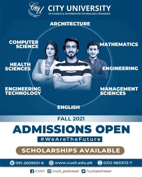 City University Cusit Peshawar Fall 2021 Admission Apply Now