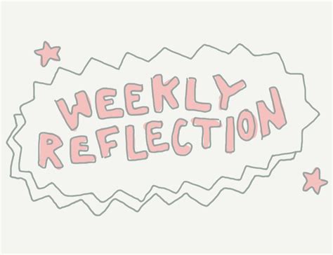 Weekly Reflection 𝘈𝘴𝘩𝘢𝘴 𝘉𝘭𝘰𝘨