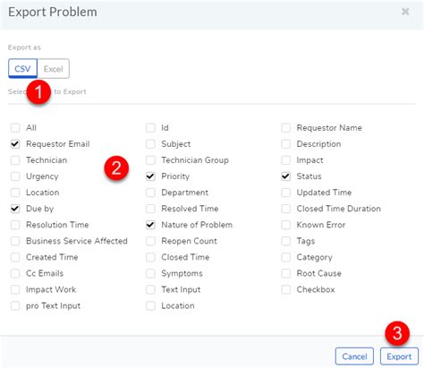 211 Export — Motadata Itsm User Guide Documentation