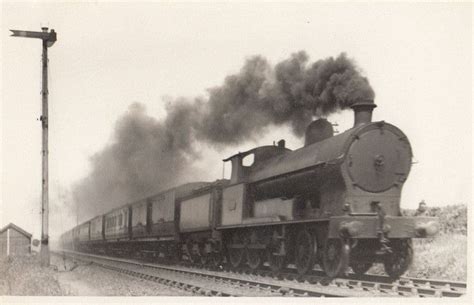 Lnwr Lmsr Class 4 6 0 Train Original Railway Photo