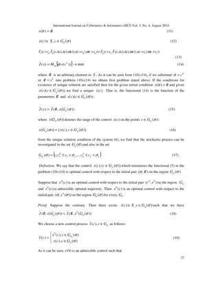 Optimal Control Problem For Processes PDF