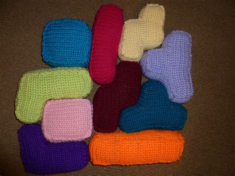 Ravelry Tetris Blocks Pattern By Jazmo Tennant