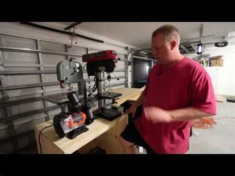 Mobile Benchtop Tool Cart - YouTube