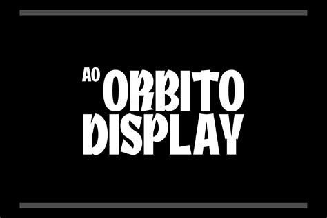 Ao Orbito Font Fontpath
