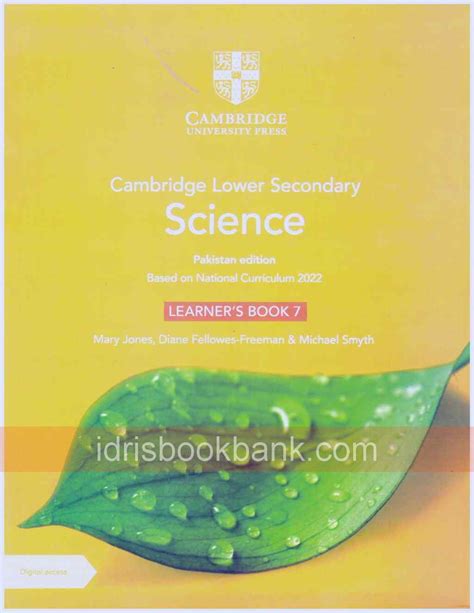 Cambridge Lower Secondary Science Learners Book 7 Orignal Price 4695
