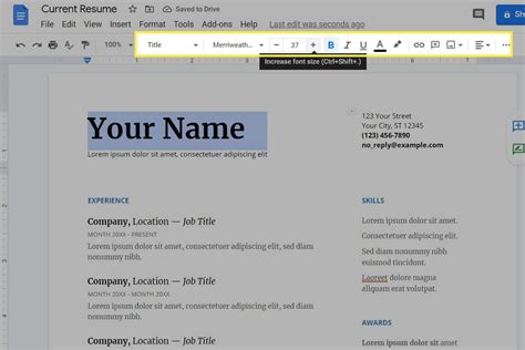 How To Edit Google Docs