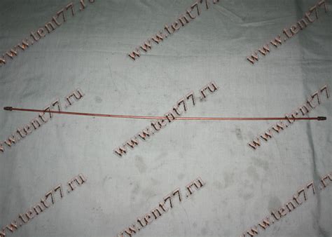 Трубка тормозная Газель 3302 ( 89см) медн.