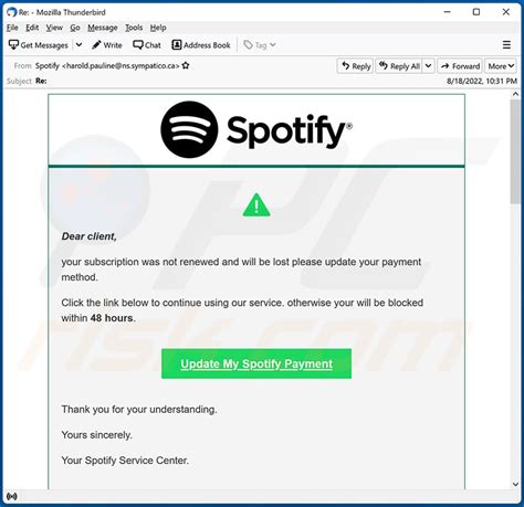 Spotify Email Scam Removal And Recovery Steps Updated