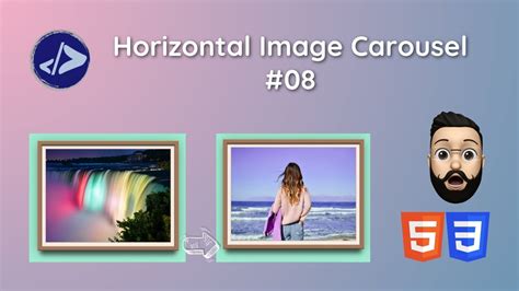 Carousel Customized Dev Horizontal Image Carousel 8 Using Html