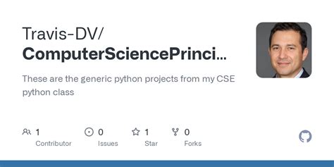 Github Travis Dvcomputerscienceprinciples These Are The Generic