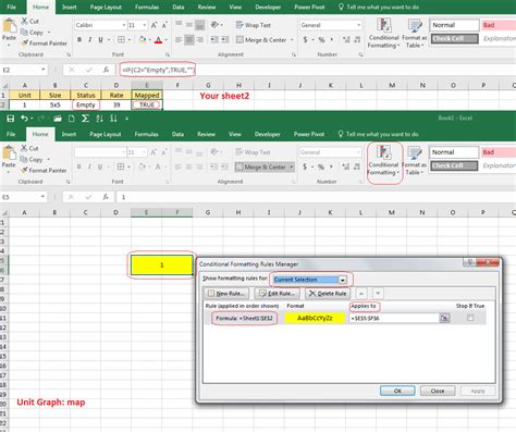 Conditional Formatting Changing Cell Colors In Excel Based On Data In Another Worksheet