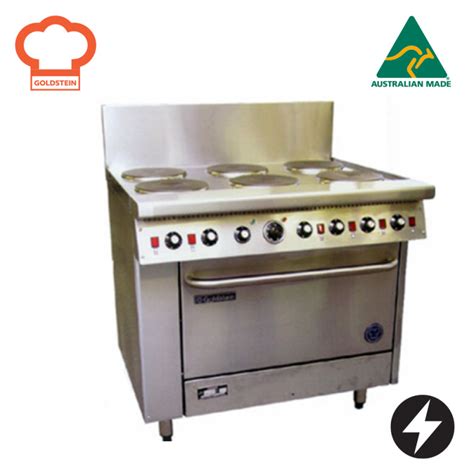 Pec6s28 6 Solid Element Electric Range With Convection Oven Goldstein