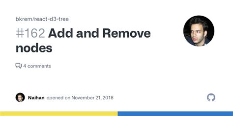 Add And Remove Nodes Issue 162 Bkrem React D3 Tree GitHub