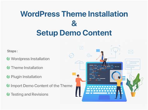 Wordpress Installation And Theme Setup With Demo Content Upwork