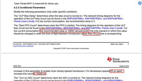Msp430fr6043 Advanced Parameter Configuration Msp Low Power Microcontroller Forum Msp Low