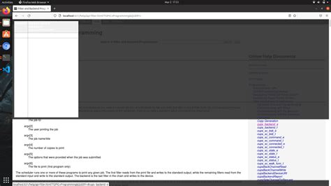 misalignment of programming document in cups web interface · issue 344