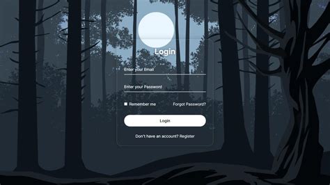 Glassmorphism Login Form Using Html And Css Youtube