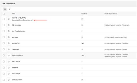 Collection Has Been Excluded From Storefront Api Graphql Admin Api Troubleshooting Shopify