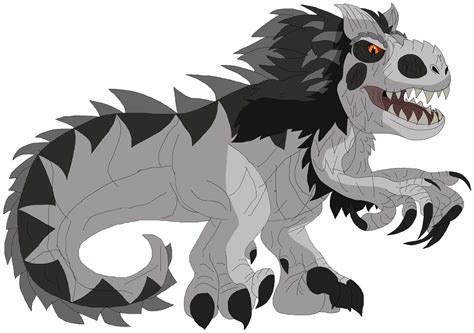 Drawing Of The Indominus Rex Female By Johnv2004 On Deviantart