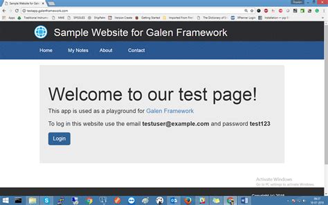 Layout Testing With Galen Framework Thinkpalm