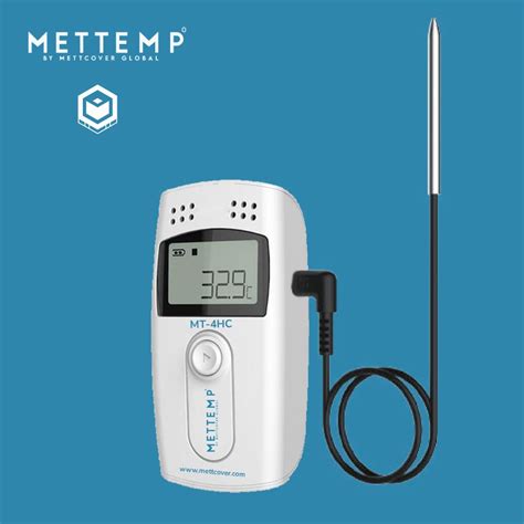Mettemp MT HC Temperature And Humidity Data Logger With Probe Multi Use Function Mettcover