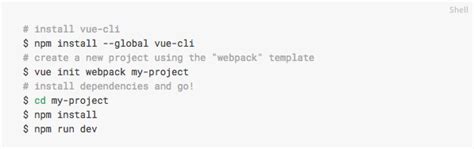 Nodejs Installation Of Vue Cli How Does It Work Stack Overflow