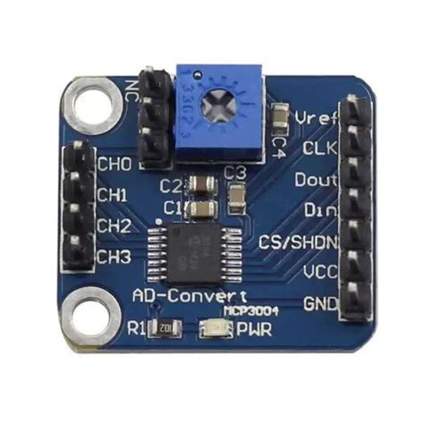 Sunfounder Analog To Digital Converter Mcp3004 Module Robotshop