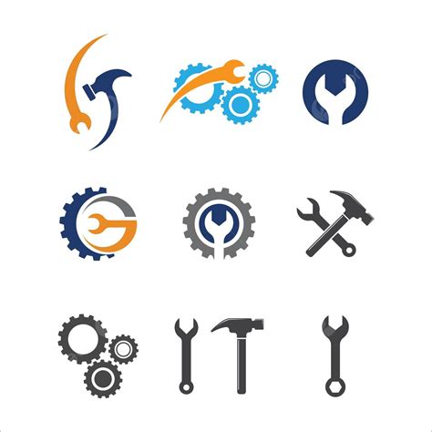Tool Vector Icon Design Illustration Wrench Carpentry Control Vector Wrench Carpentry Control