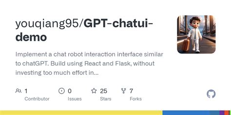 Github Youqiang95gpt Chatui Demo Implement A Chat Robot Interaction