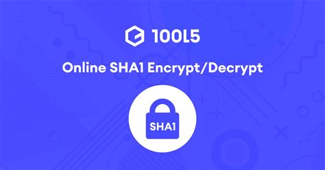 sha1 encrypt decrypt online 10015 tools