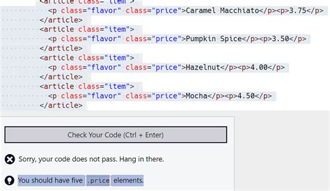 Learn Basic Css By Building A Cafe Menu Step HTML CSS The FreeCodeCamp Forum