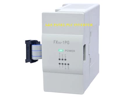 Jual PLC Mitsubishi FX3U 1PG Analog Output Module Kota Surabaya A E Panel PLC Inverter