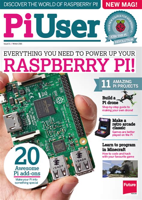Future Publishing Launches New Pi User Magazine For Raspberry Pi