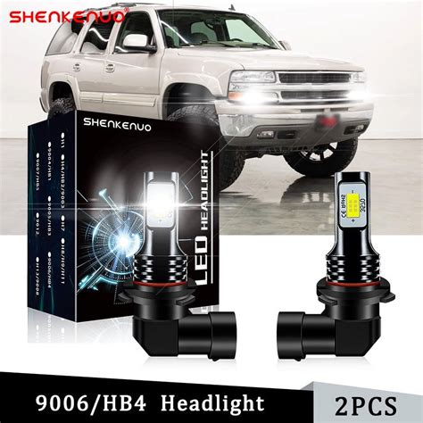 Walmart 9006 Led Headlight Bulb For Chevrolet Tahoe 2001 2006 Low Beam