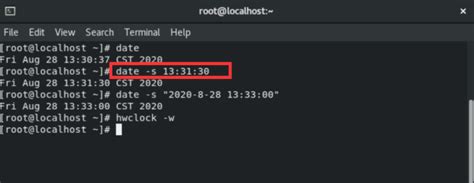 Linux中如何用命令修改系统时间 Chengzihe 博客园