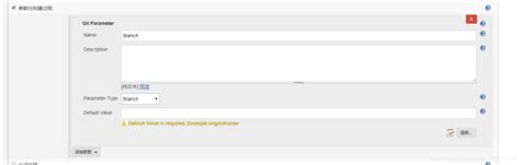 jenkins使用git parameter参数化构建 jenkins gi pamater csdn博客