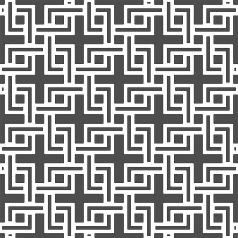 Premium Vector Geometric Coloreditable Pattern Of Intersecting Lines For Textures Textiles And