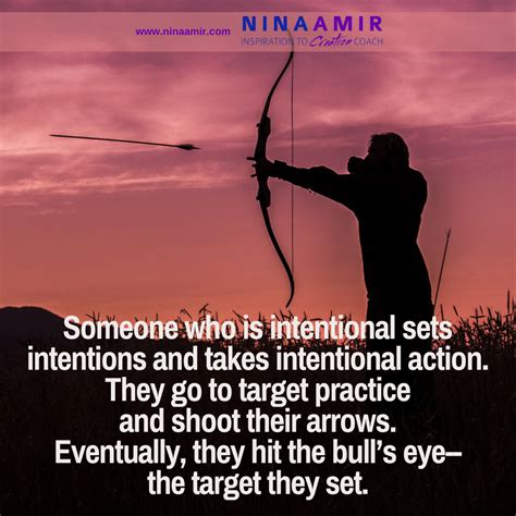 How Setting An Intention Helps You Hit Your Target