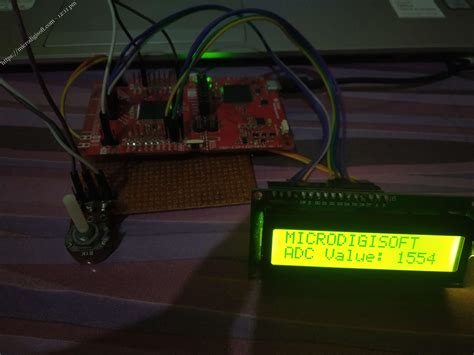 TI Launchpad ADC Module With MSP Microcontroller