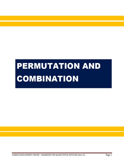 Permutation And Combination Download Free Pdf Rectangle Permutation
