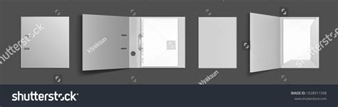 Binder Folder Files Plastic Punched Pockets Stock Vector Royalty Free Shutterstock