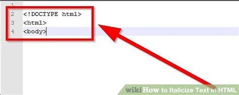How To Italicize Text In HTML Steps With Pictures WikiHow
