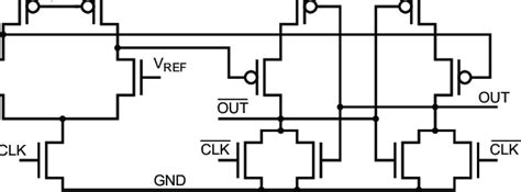 Schematic Of The Dynamic Comparator Download Scientific Diagram