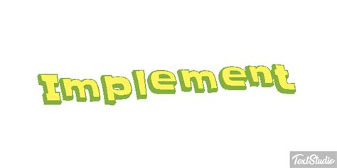 Implement Word Animated Logo Designs Implement Word Animated Logo Designs