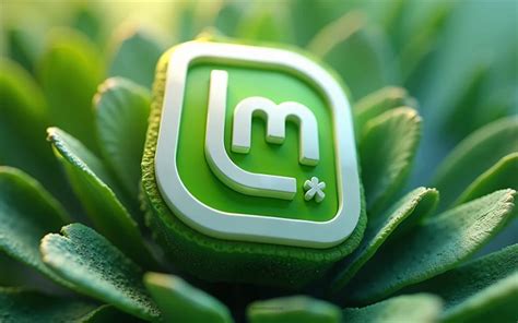 다운로드 Linux Mint 3d 로고 4k 3d 민트 운영 체제 리눅스 Linux Mint 3d Emblem 민트 잎이있는 녹색 배경 리눅스 민트 바탕 화면