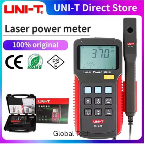 Jual Uni T Laser Power Meter Ut385 Precision Laser Sensor Power