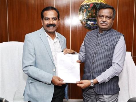 Dr S V Suresha Appointed As Vc Of Uas Bangalore And Prof Parameshgouda Linganagouda Patil