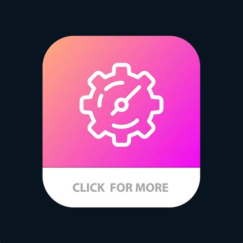 gear setting timer mobile app button android and ios line version
